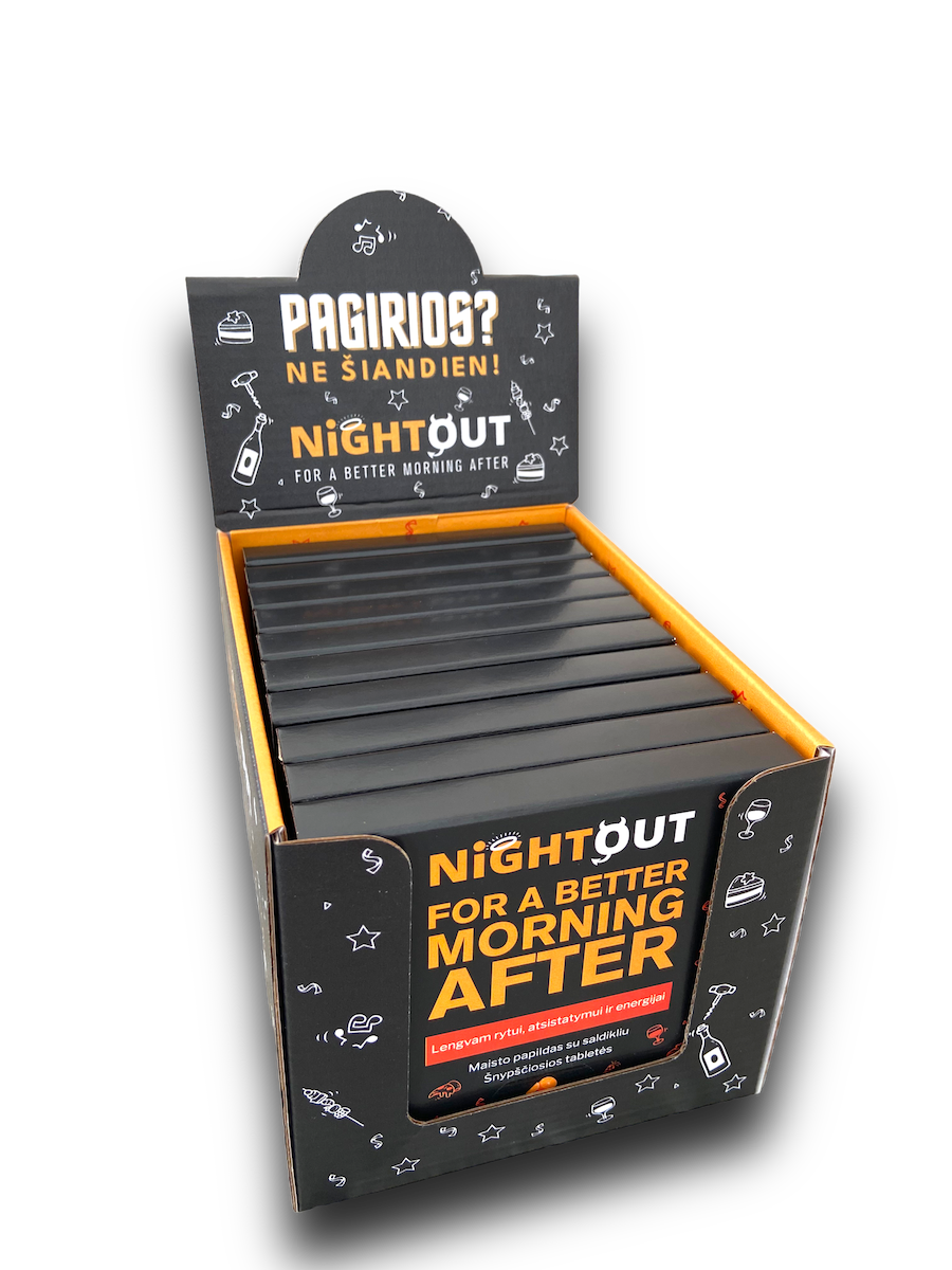 Nightout Party Pack rinkinys vakarėliui, 10 pakuočių | Simitri.lt