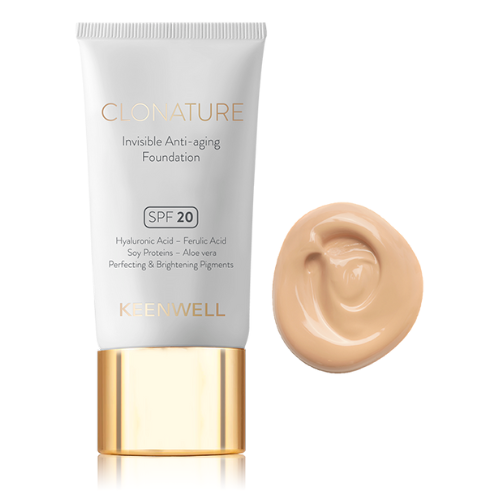 Keenwell clonature jauninatis makiažo pagrindas, 30 ml, Nr.2 | Simitri.lt