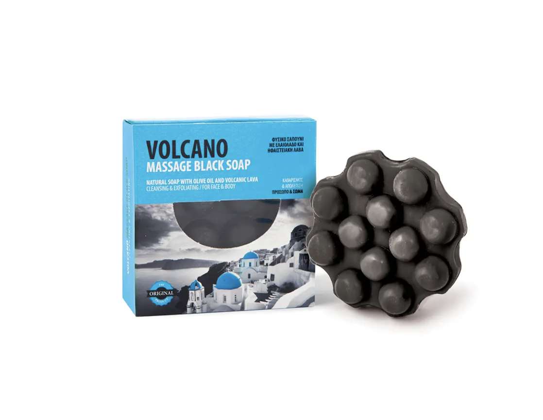 Santo Volcano Spa Soap With Olive Oil And Volcanic Lava,110 gr ...