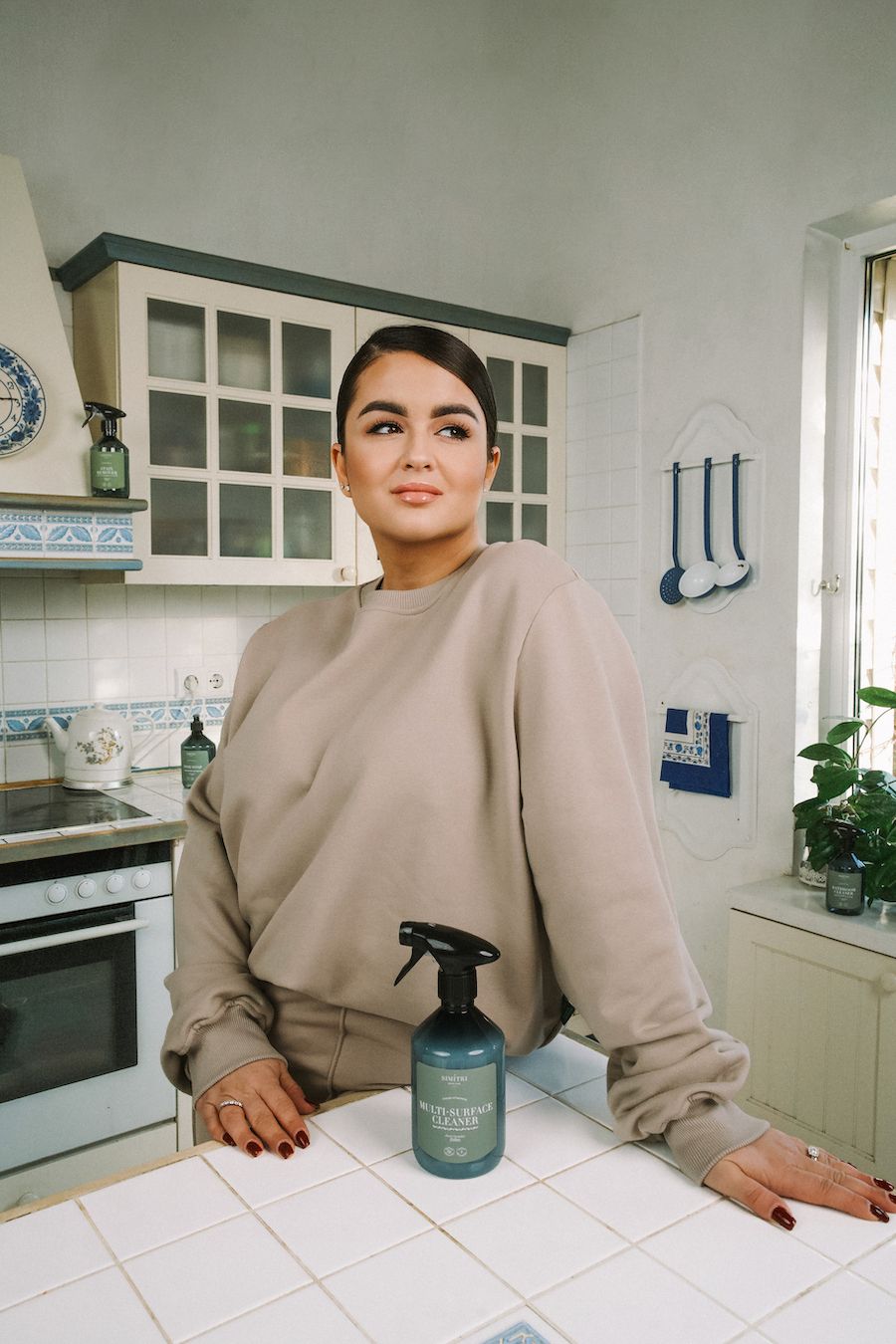 SIMITRI įvairių paviršių valiklis su probiotikais, Fresh Cucumber, 480 ...